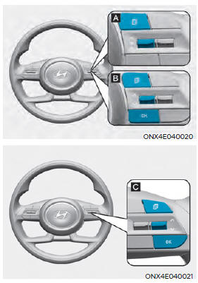 Trip computer (Type B) :: LCD display :: Instrument cluster :: Hyundai ...